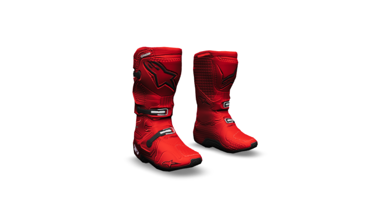Alpinestars Red/Black Boots – MXB-Mods.com