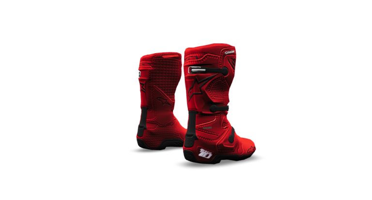 Alpinestars Red/Black Boots – MXB-Mods.com