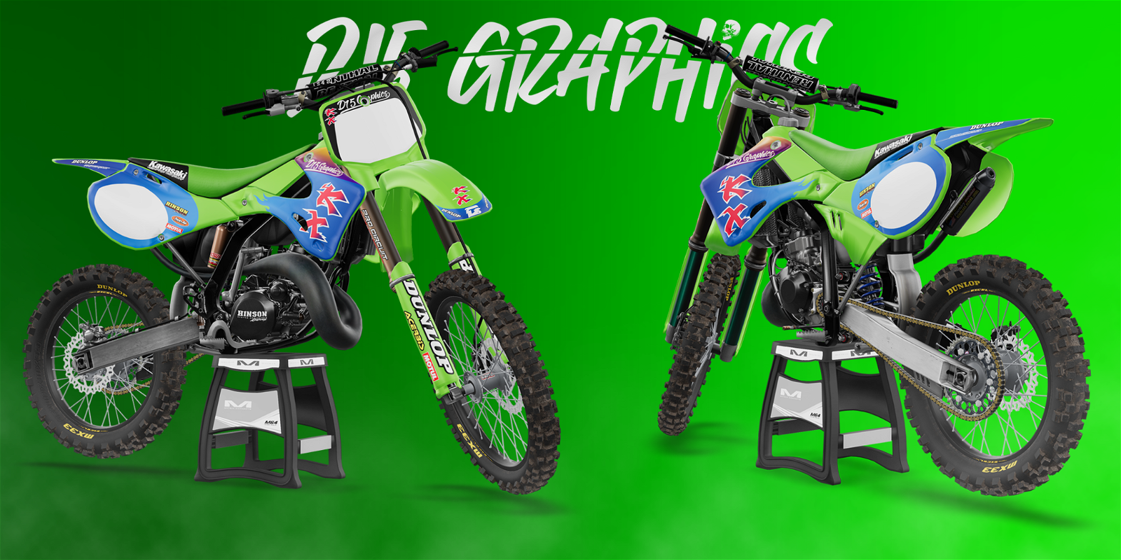 KX RETRO 250 2T By:D15 GRAPHICS – MXB-Mods.com