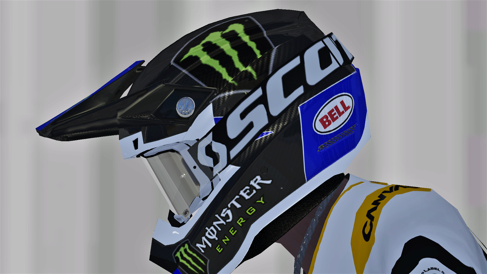 bell moto 10 blue monster army – MXB-Mods.com