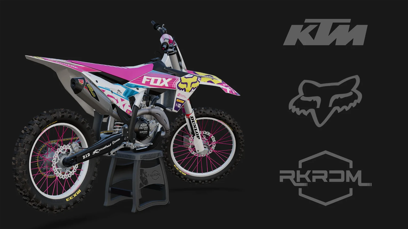2023 KTM 250 & 450 SXF - Fox Graphics – MXB-Mods.com