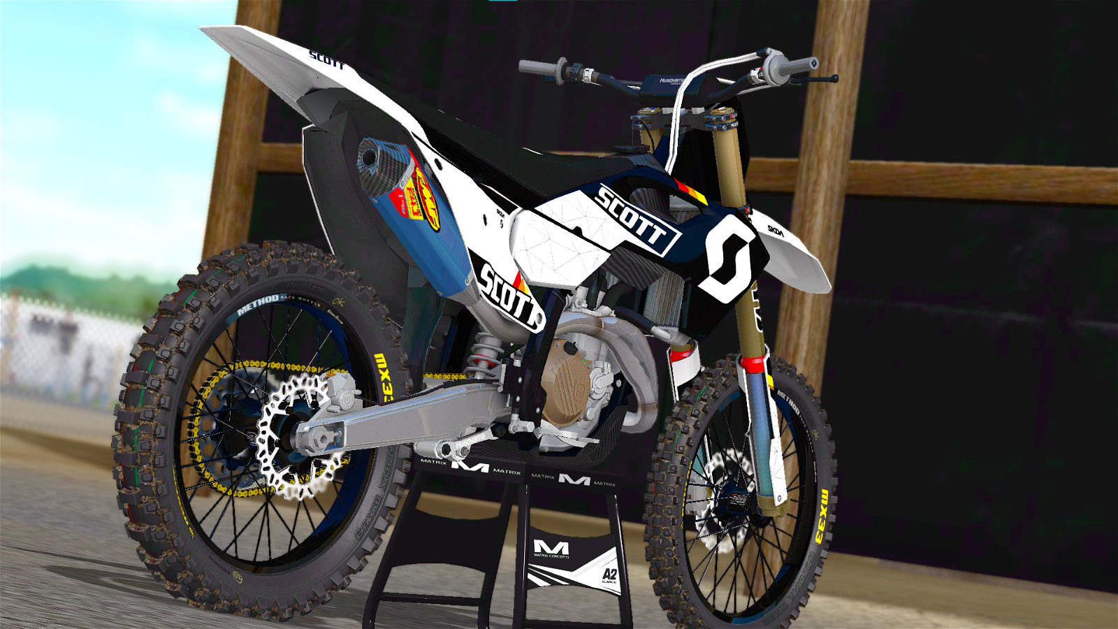 SKDA - SCOTT Husqvarna 450 Replica (Public) – MXB-Mods.com