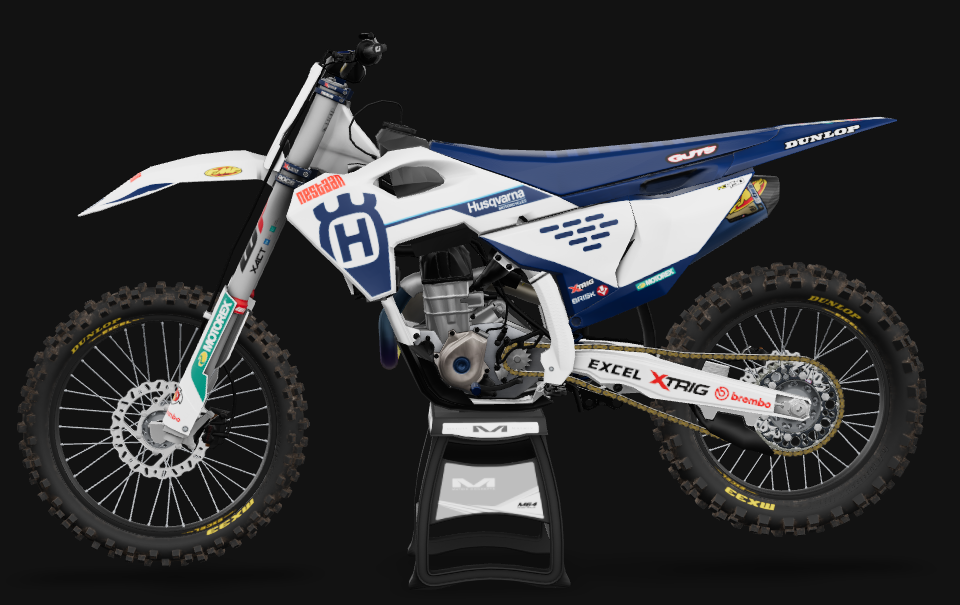MXGP Replica Husky 450 - Harmless Design – MXB-Mods.com
