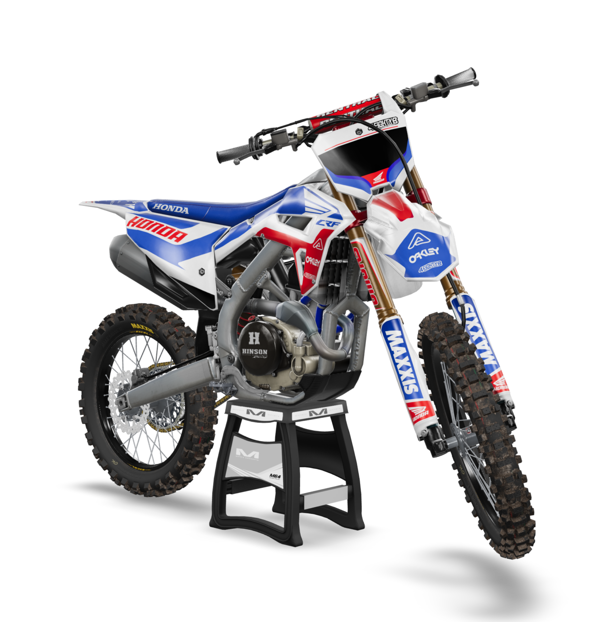 Honda CRF “Future Blue” GFX Kit (PSD File Included) – MXB-Mods.com