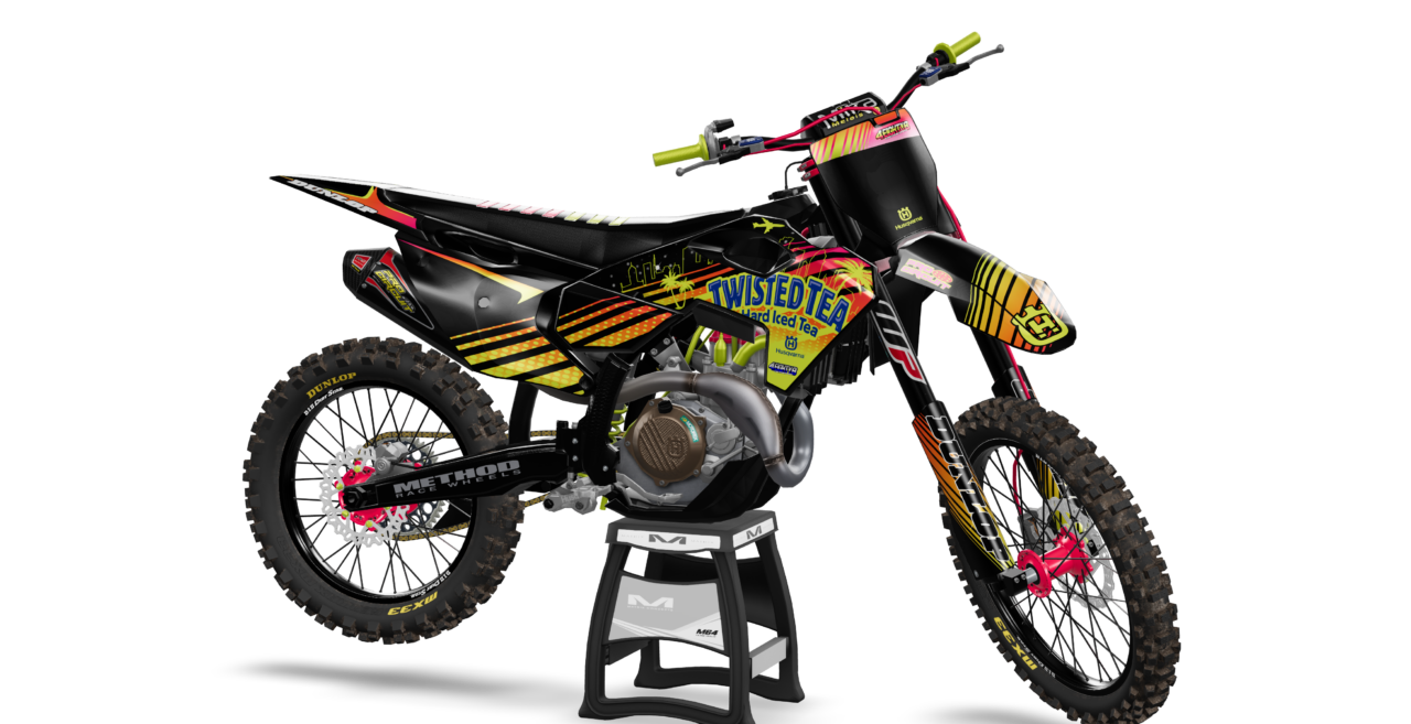 Husky FC450 “Miami Flo” Graphics Kit (Public) – MXB-Mods.com