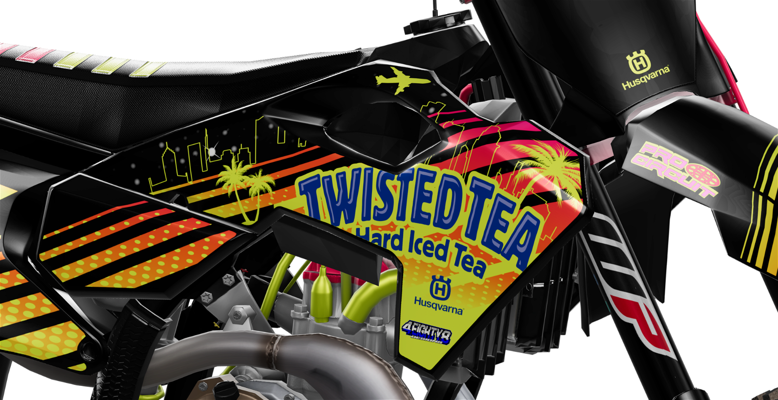 Husky FC450 “Miami Flo” Graphics Kit (Public) – MXB-Mods.com