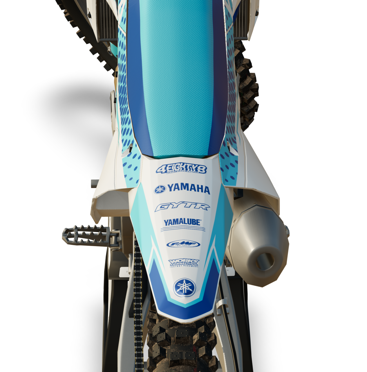 2023 YZ450f “SLASH” Graphics Kit – MXB-Mods.com