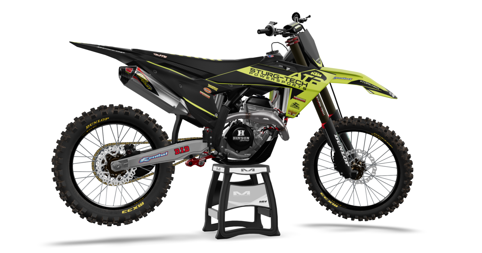 ATR KTM 250SXF FLUO YELLOW – MXB-Mods.com