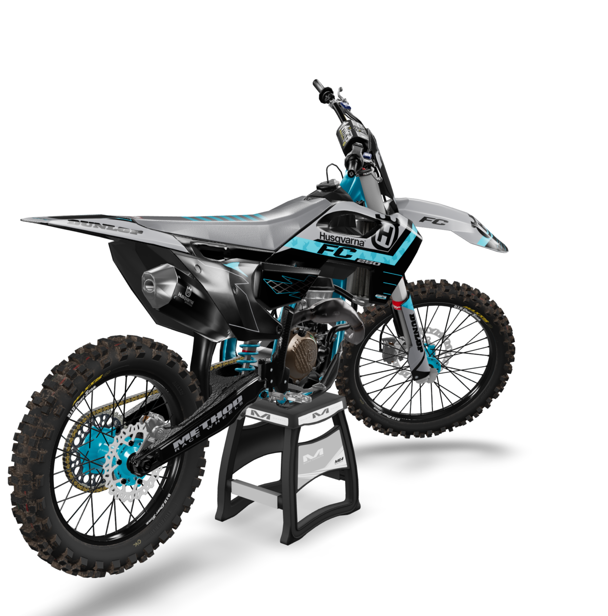 ’23 Husqvarna FC 250 “ELECTRICITY” Kit – MXB-Mods.com