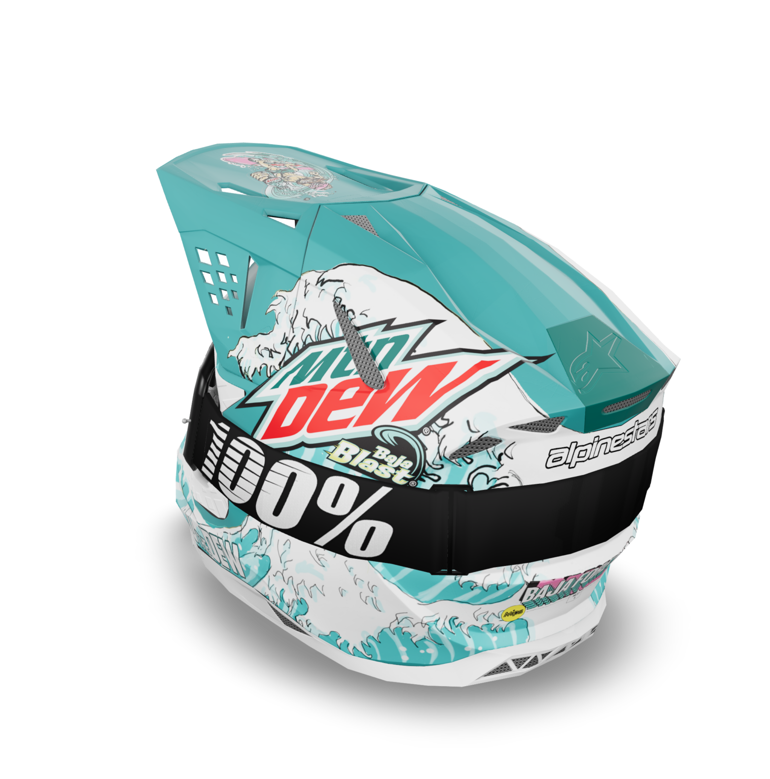 Astars SM10 MTN Dew Skins – MXB-Mods.com