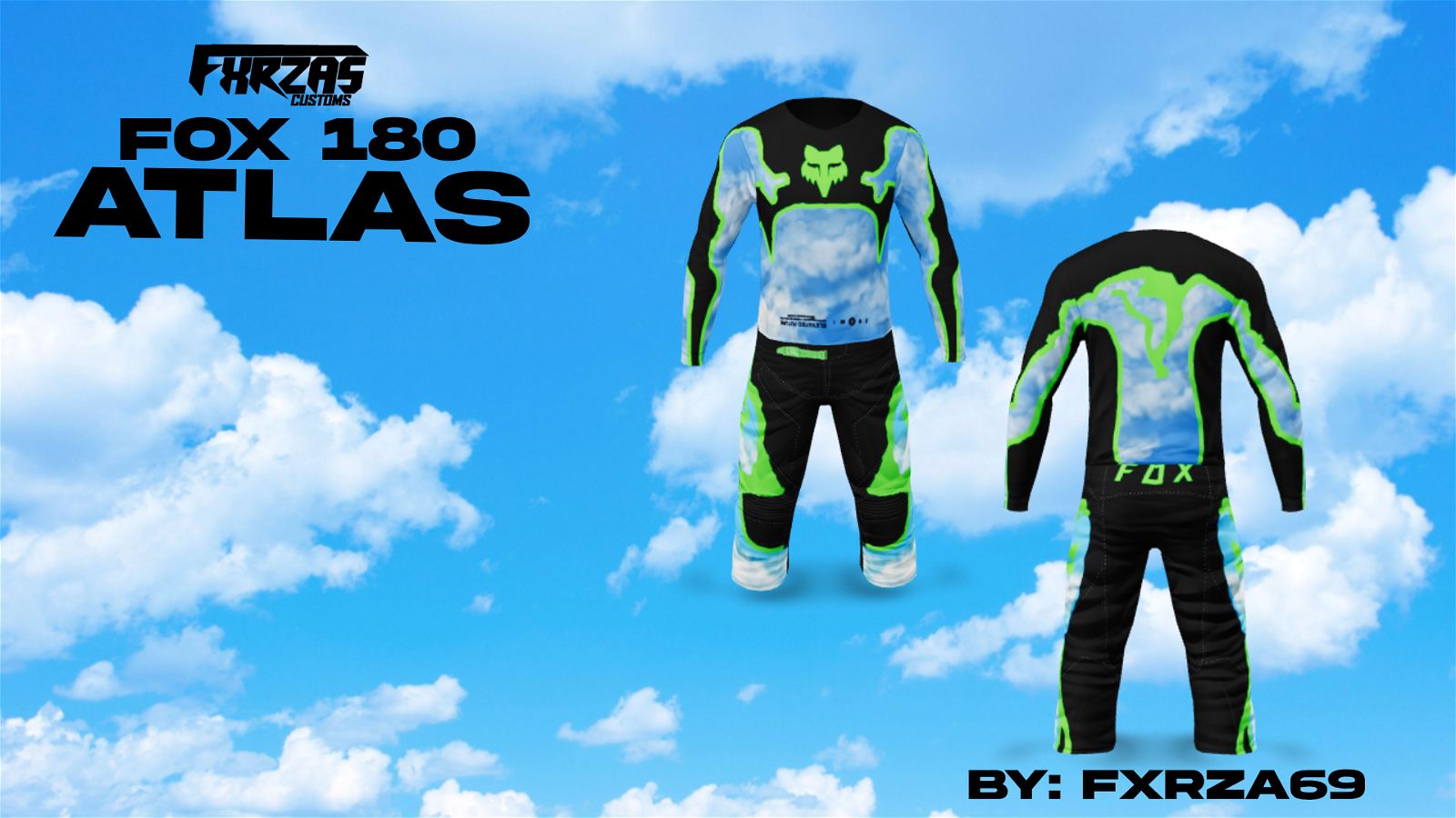 Fox 180 Atlas Kit (READ DESC) – MXB-Mods.com