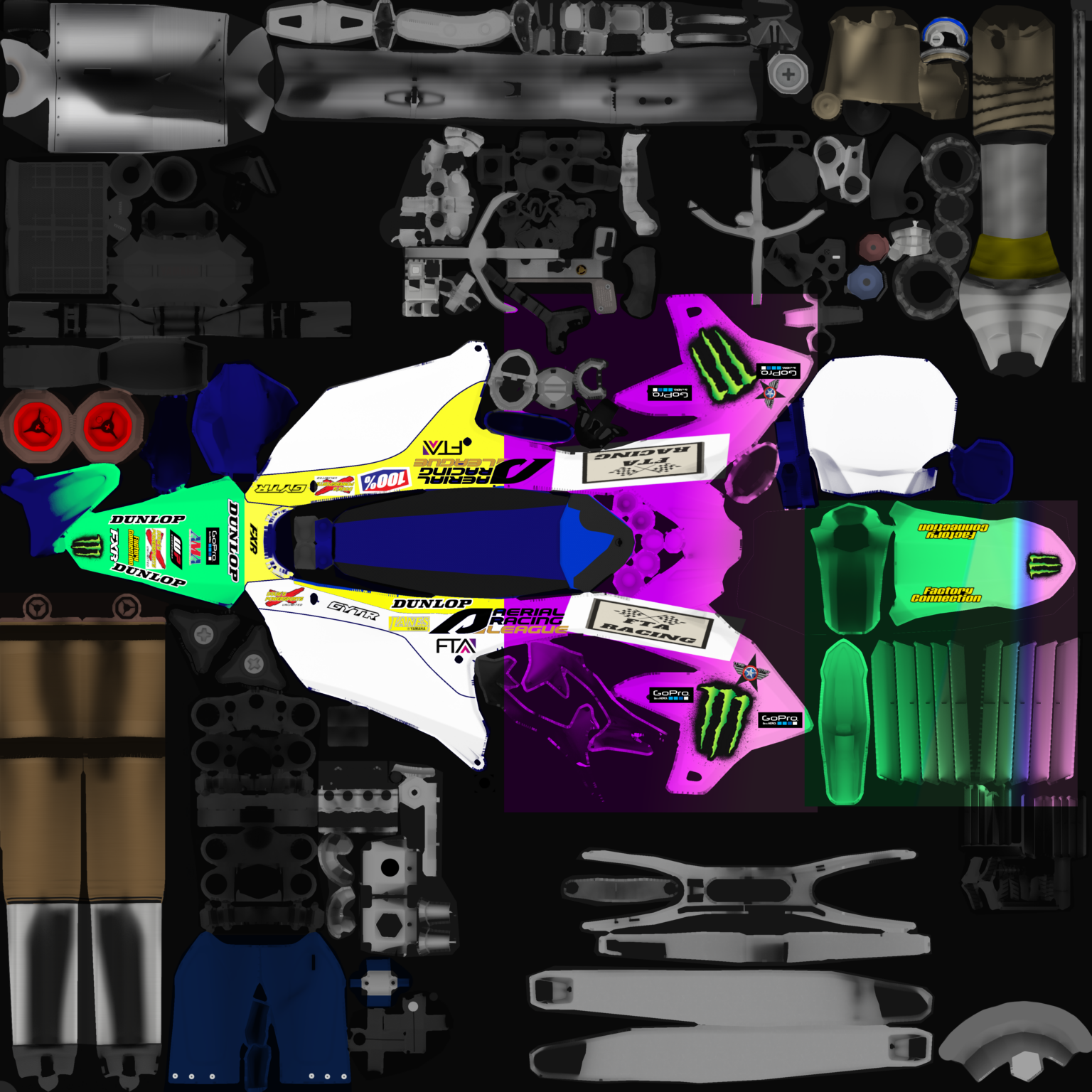 FTA RACING public graphics – MXB-Mods.com