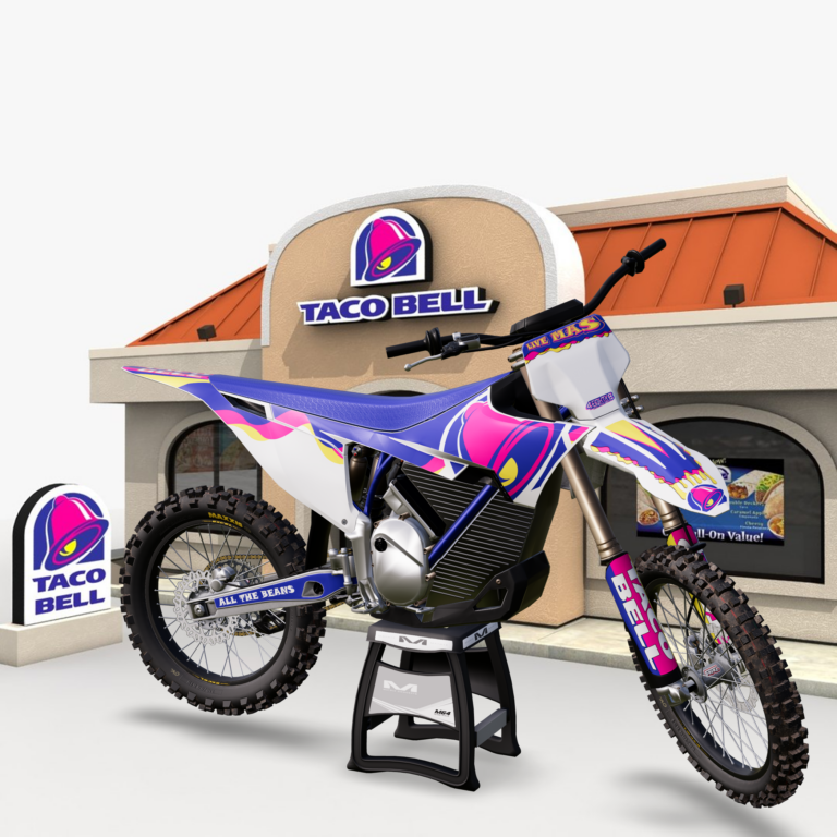 Stark Varg Taco Bell Kit (Public PSD Included) – MXB-Mods.com