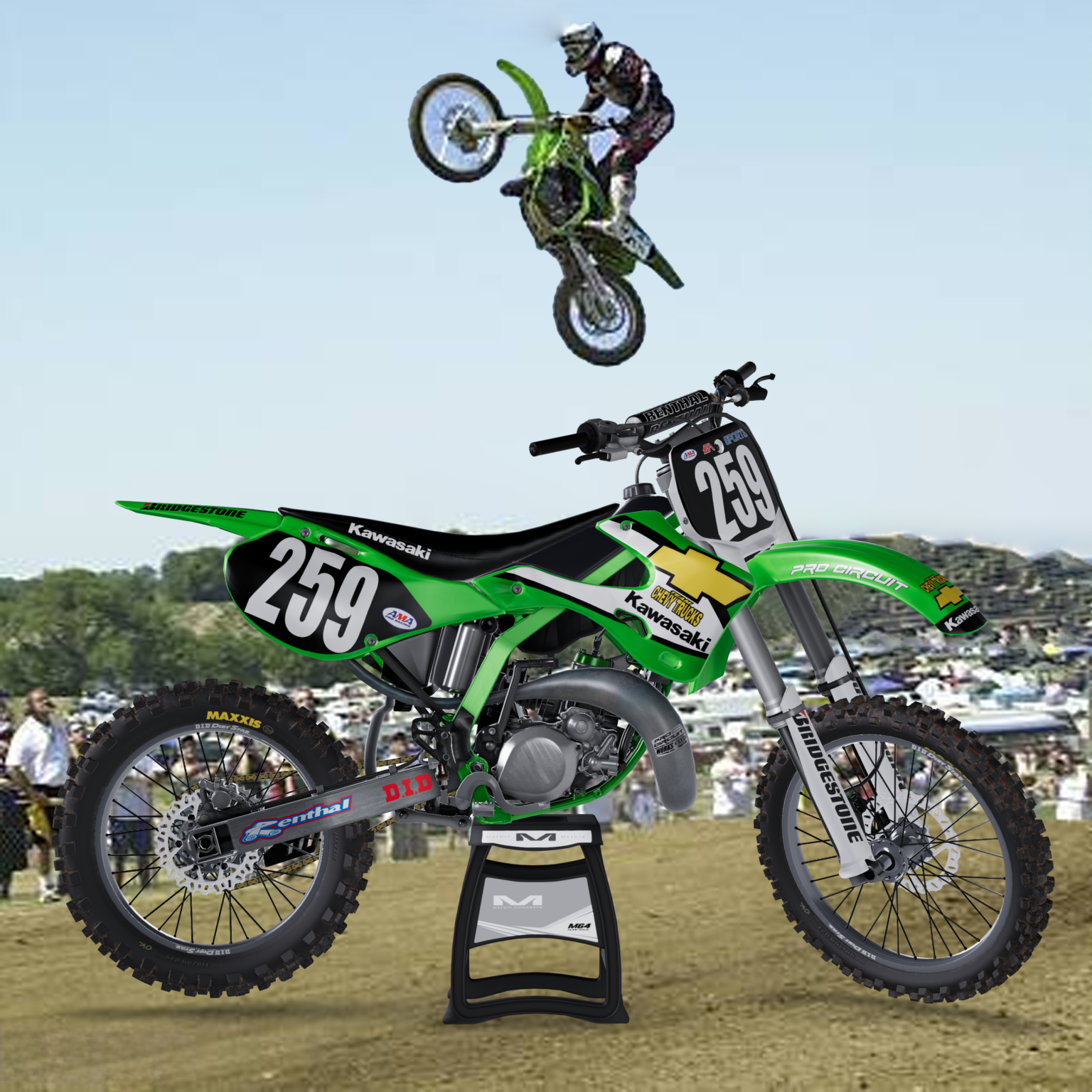 James Stewart Replica 2002 KX125 (Public PNT included) – MXB-Mods.com