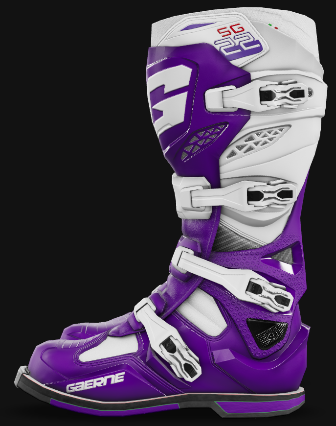 Purple SG22 Boots – MXB-Mods.com