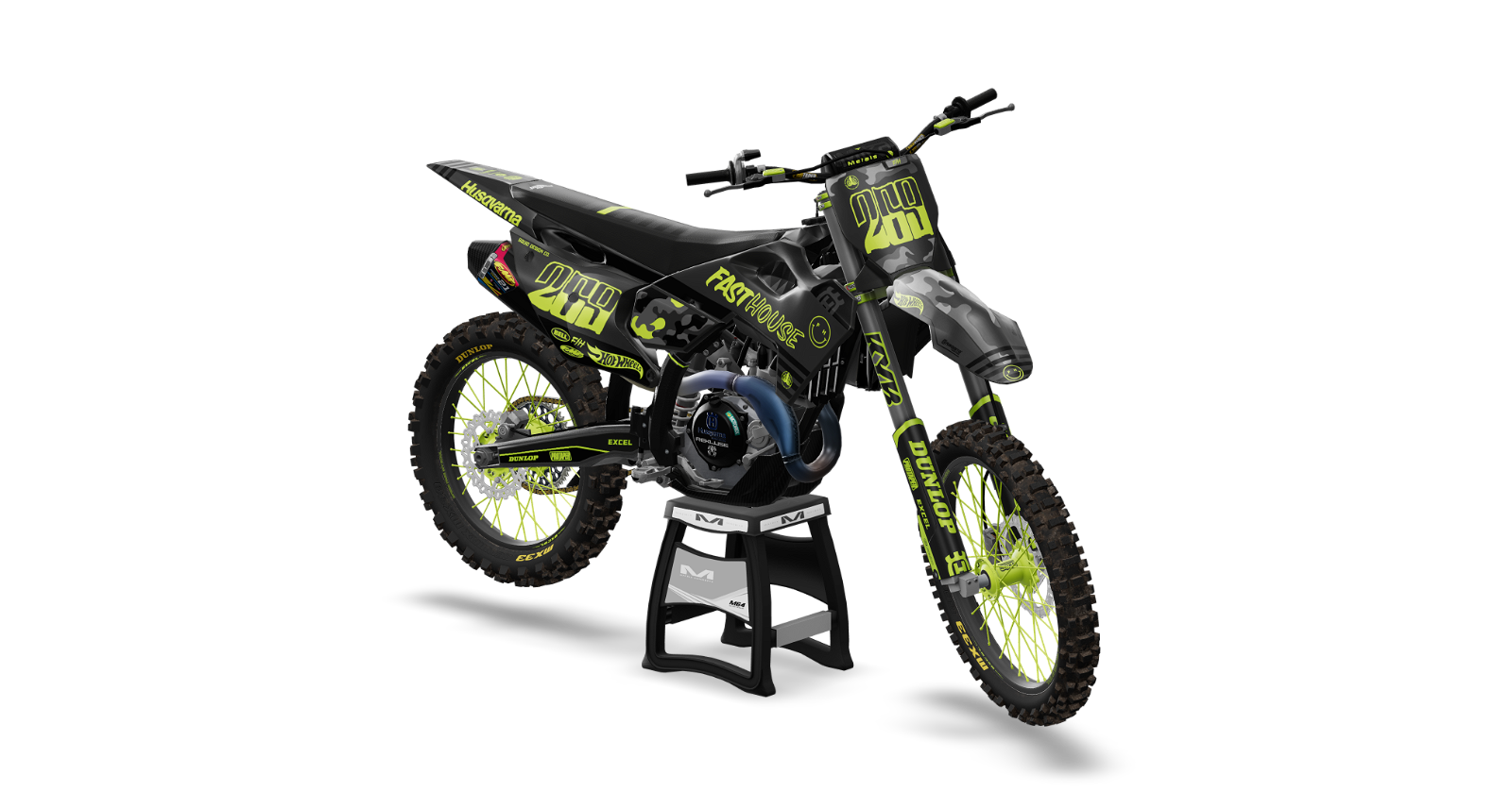 Husky 450 FastHouse Riot fantasy kit – MXB-Mods.com