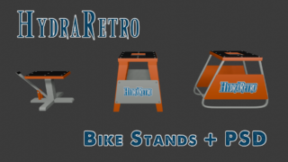 HydraRetro Bike Stands + PSD – MXB-Mods.com