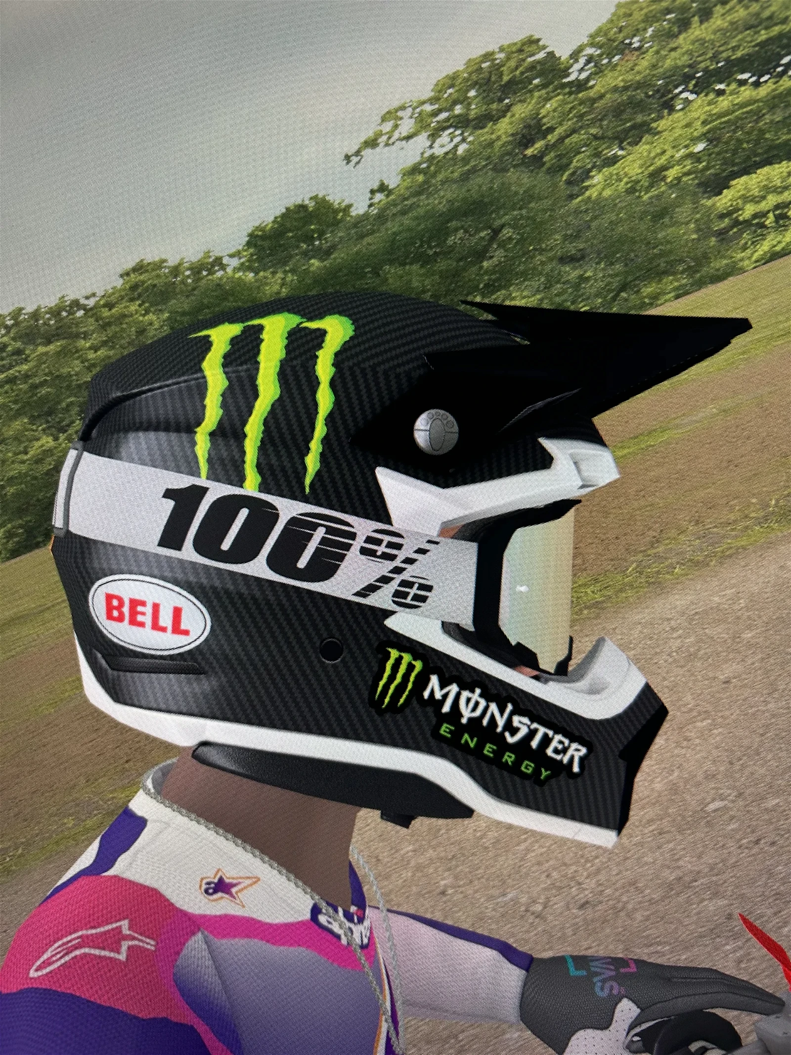Monster Energy Bell Moto 10 – MXB-Mods.com