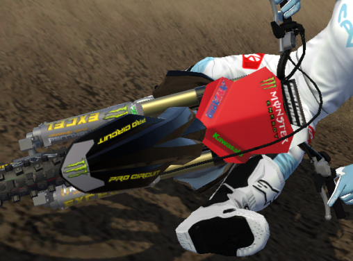 Monster Energy (White Number Plates and Red Number Plates – MXB-Mods.com