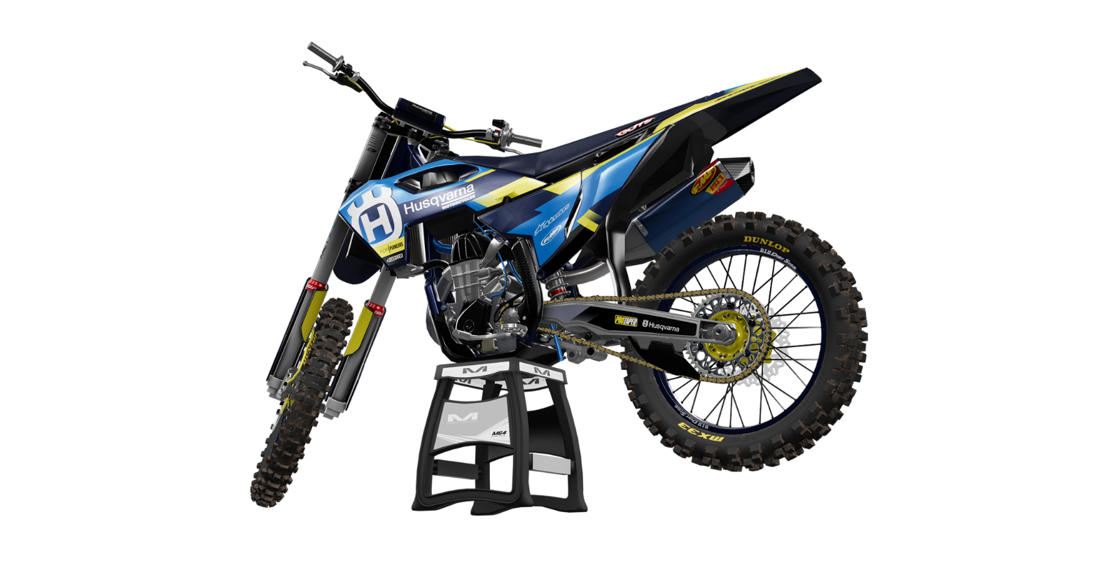 “ZOOM Blue” Husky FC Gfx Kit – MXB-Mods.com