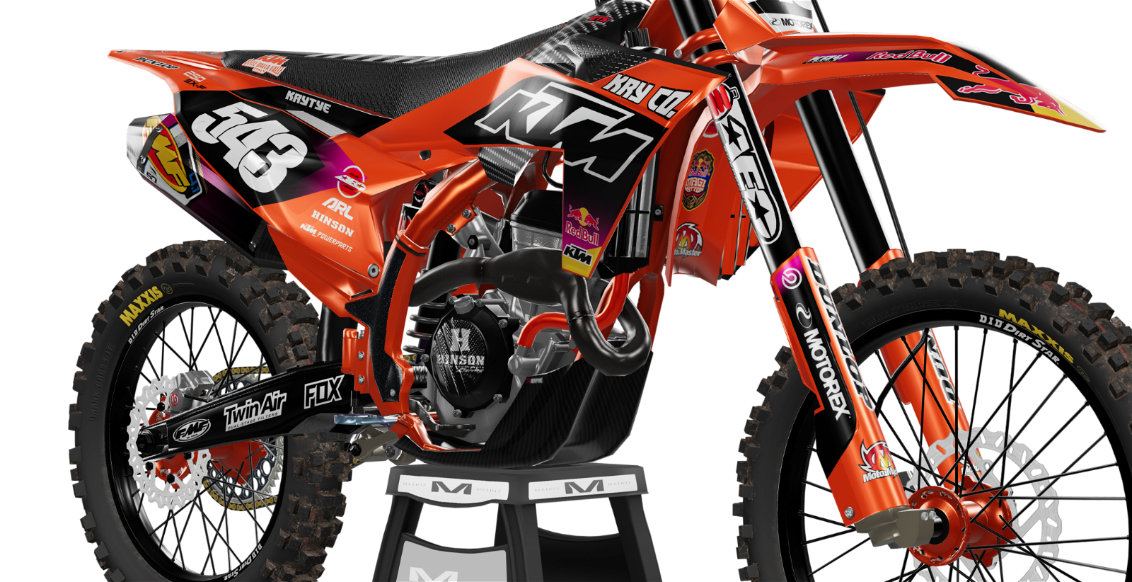 Kry Designs Kry Co. x AEO KTM SX-F – MXB-Mods.com