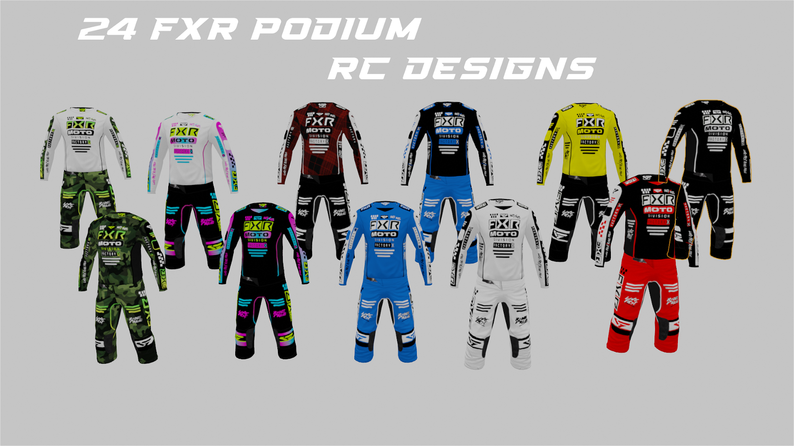 2024 FXR PODIUM – MXB-Mods.com
