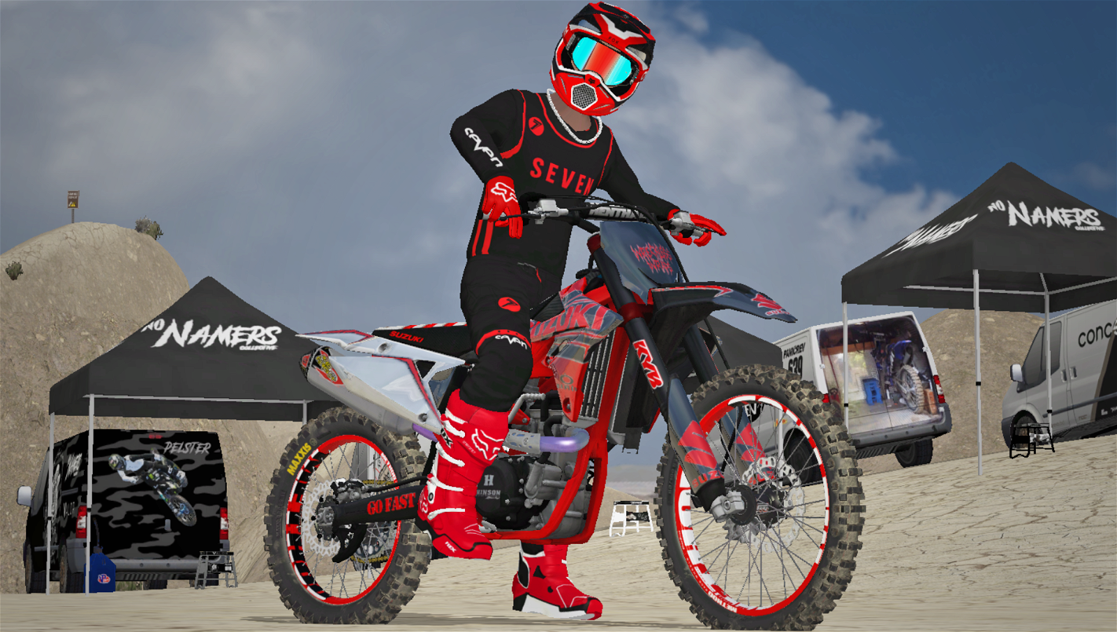 Go Fast Suzuki 450/250 – MXB-Mods.com