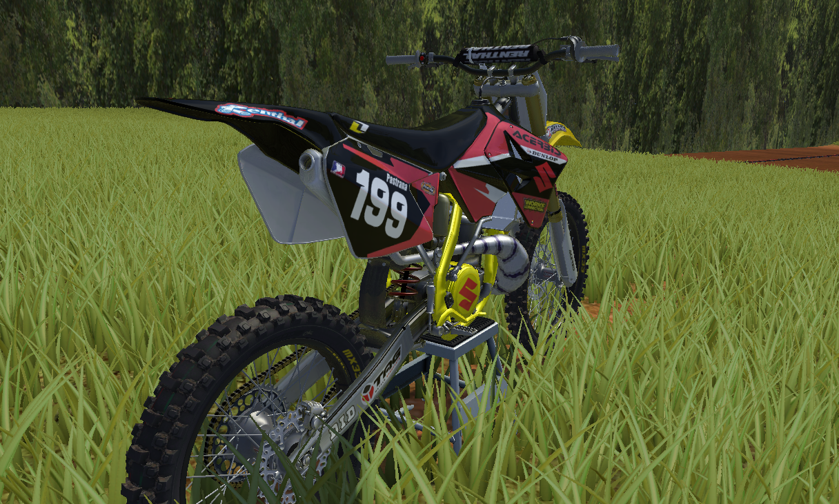 Pastrana 199 Suzuki 2 Stroke (Works on both the 125 & 250) – MXB-Mods.com