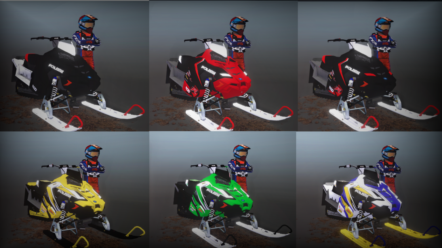 Snocross Pack V2 “Polestar - 600RR” and “Pro-X” – MXB-Mods.com