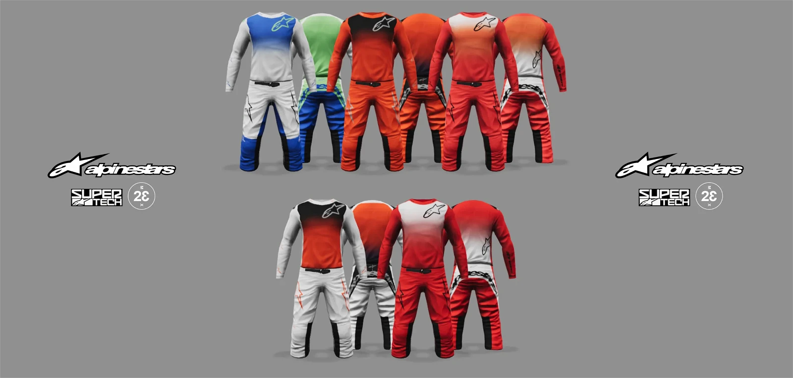 2023 Alpinestars Supertech Risen Public (5x) – MXB-Mods.com