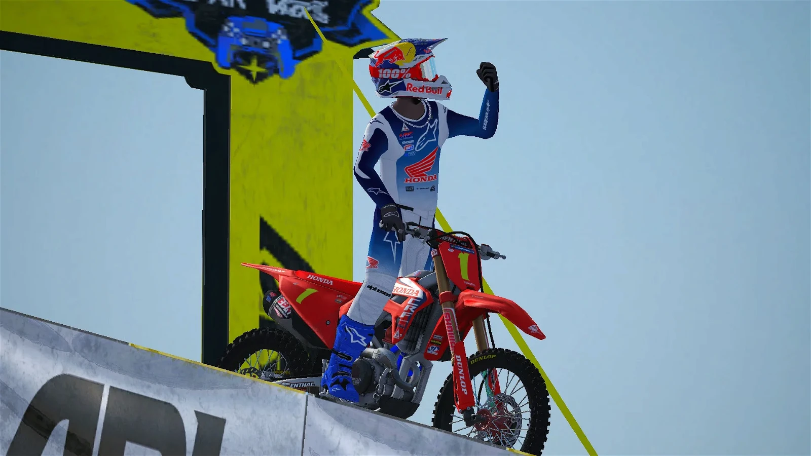 Jett #1 SMX Plate + Red Plate – MXB-Mods.com