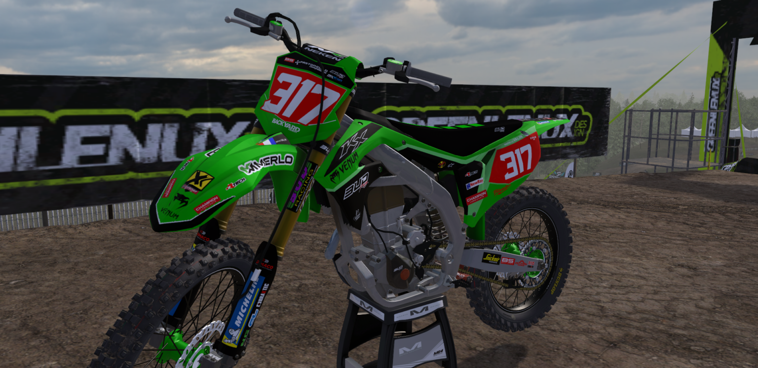 250 KXF VALIN REPLICA BUD RACING – MXB-Mods.com