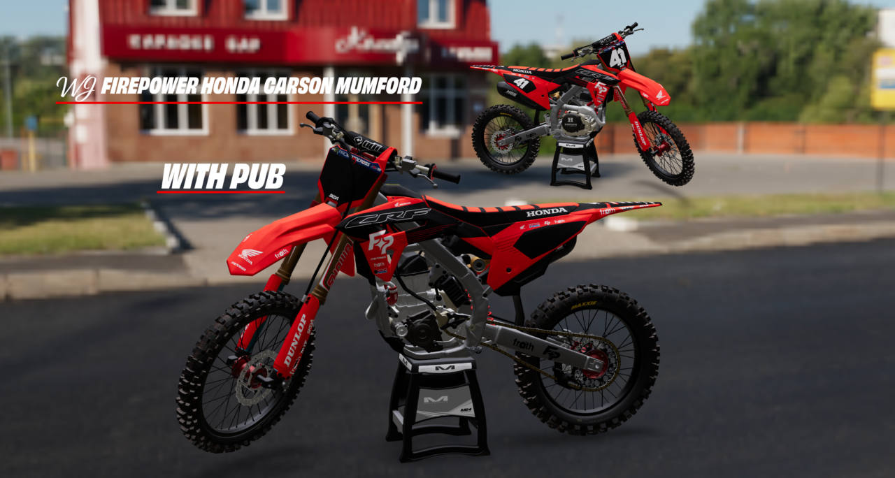 FIREPOWER HONDA CARSON MUMFORD – MXB-Mods.com