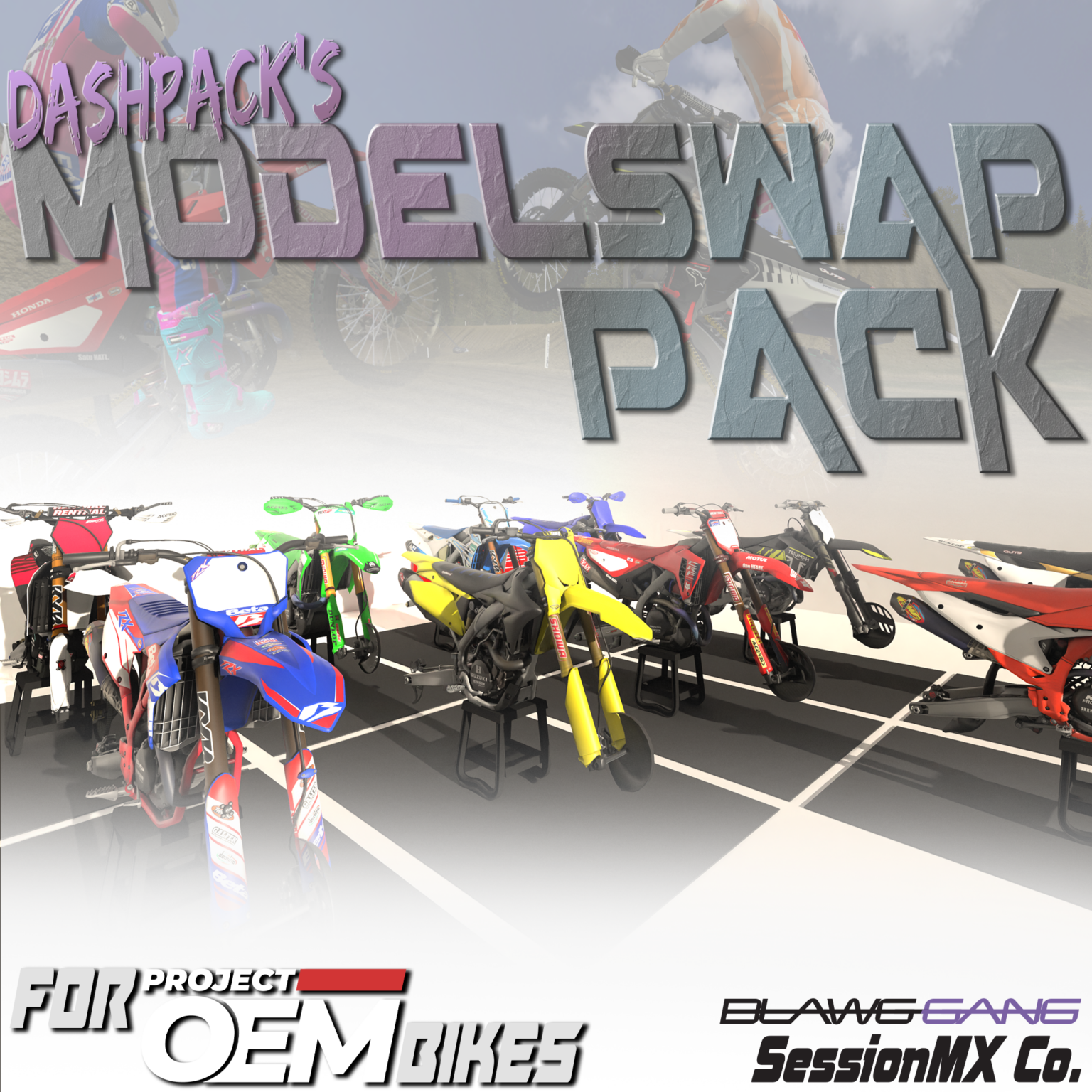 Dashpack OEM Model-Swap Pack – MXB-Mods.com