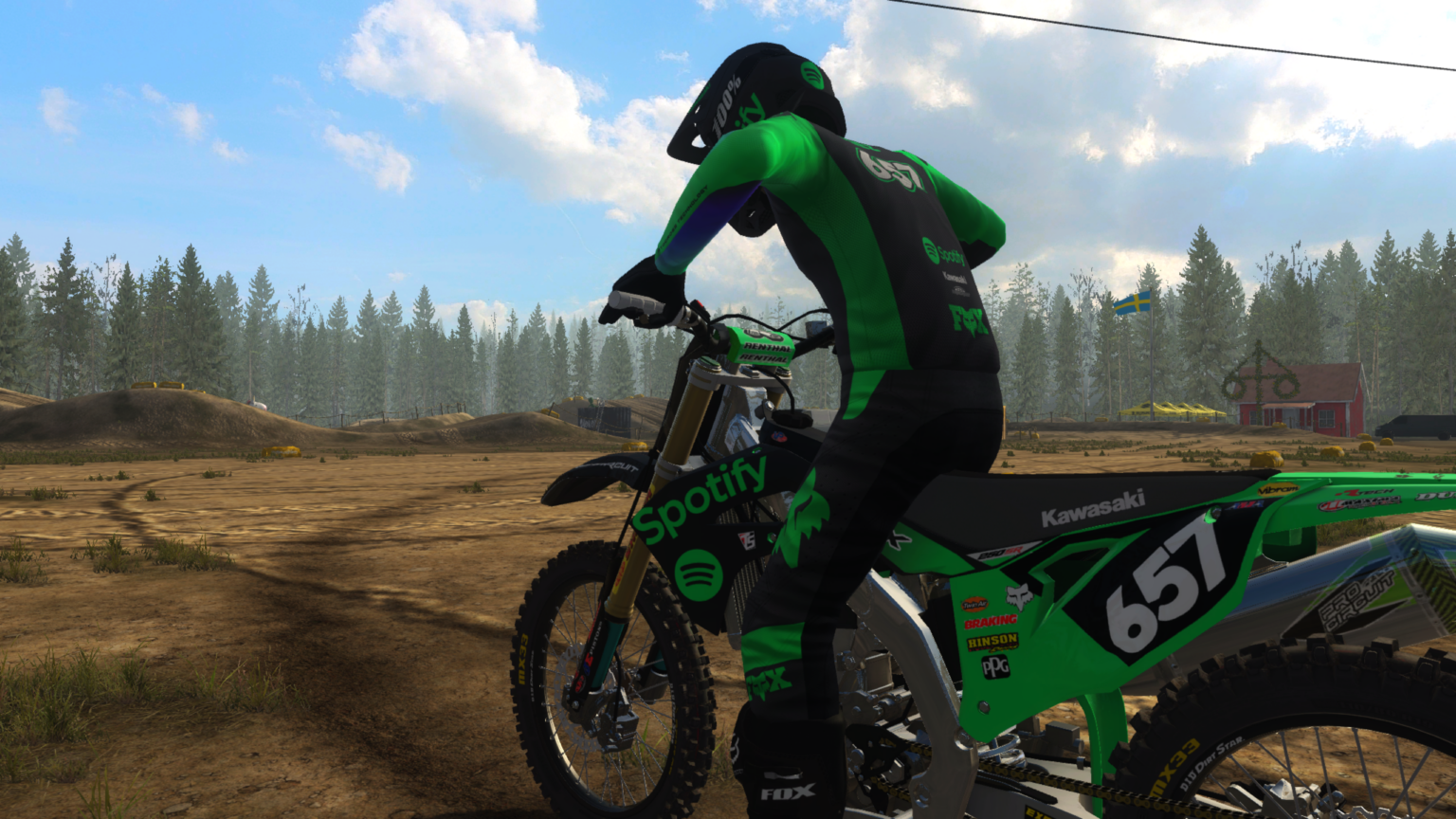 Spotify KX 250 with Full Fox Gear Set & Helmet – MXB-Mods.com