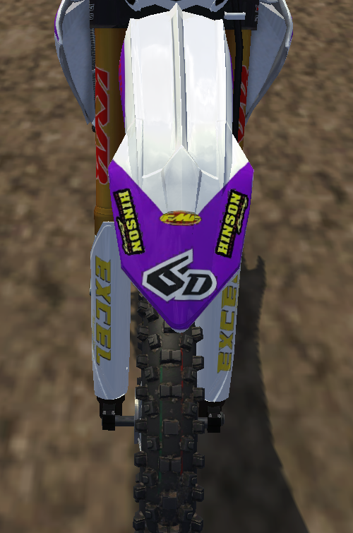 Purple YZF (2023 YZ250F) – MXB-Mods.com
