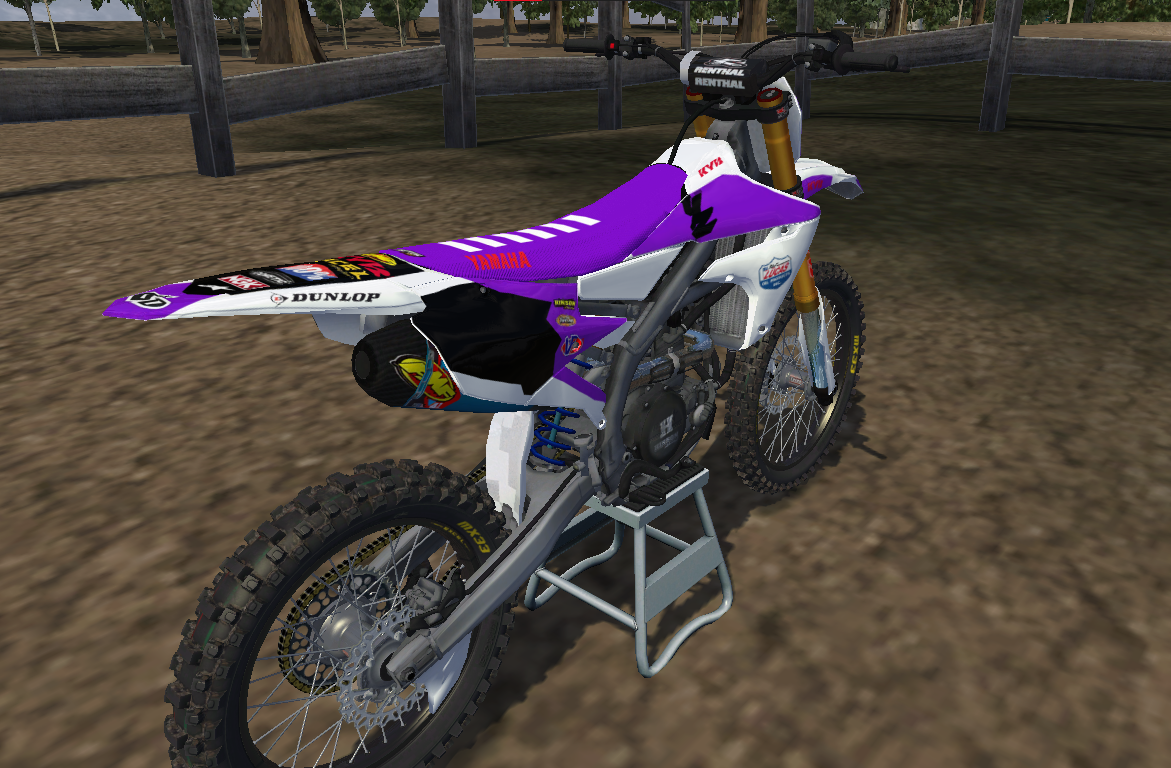 Purple YZF (2023 YZ250F) – MXB-Mods.com