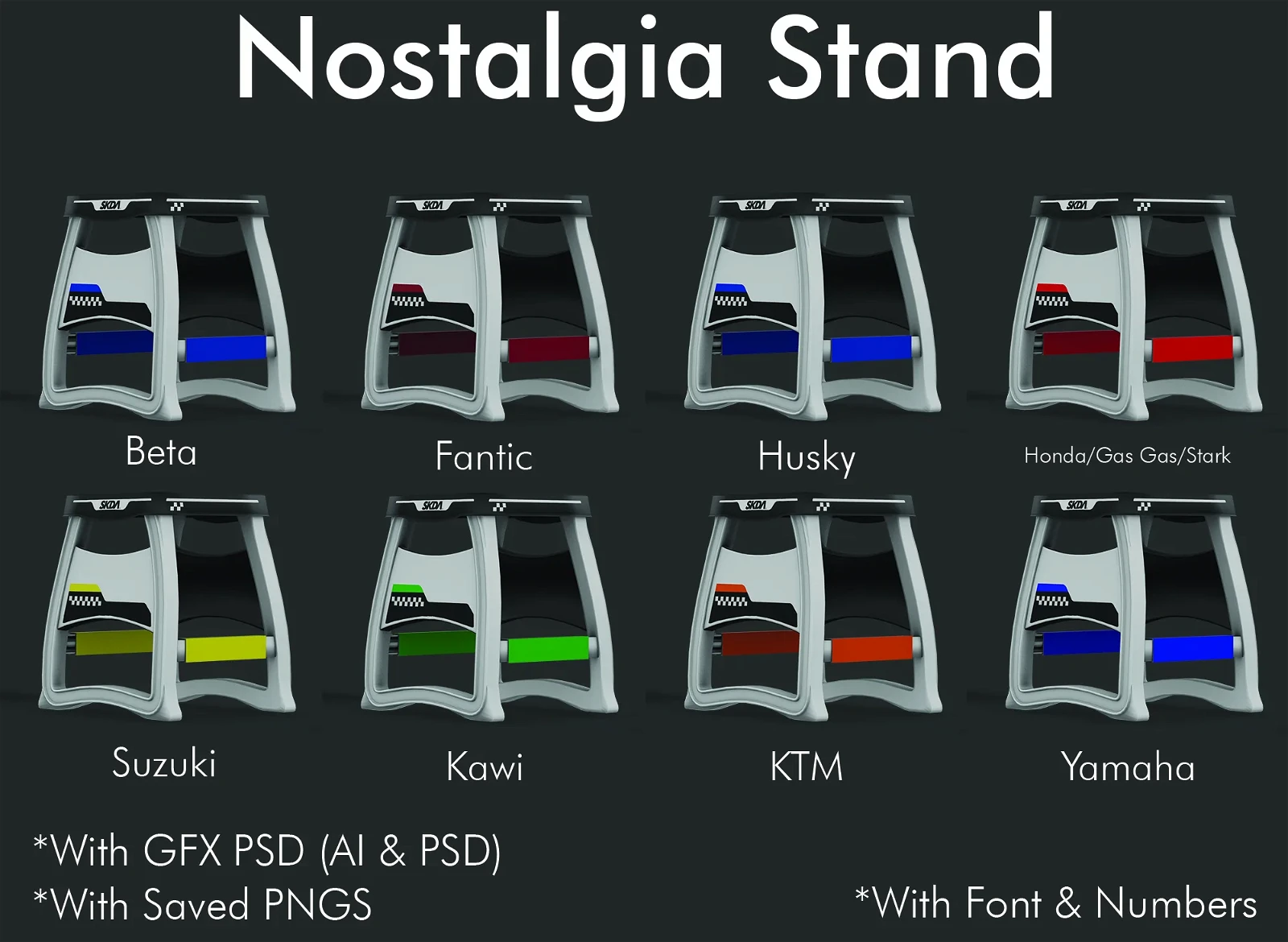 SKDA “Nostalgia” Stand PSD – MXB-Mods.com