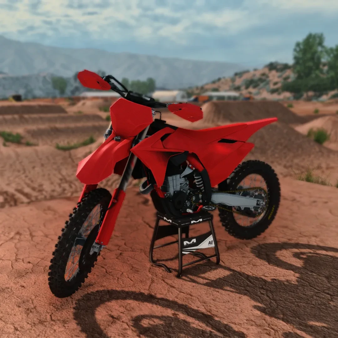 MXB-Mods Team 450 GG model swap – MXB-Mods.com