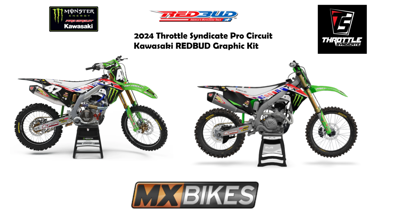 2024 Pro Circuit Kawasaki REDBUD – MXB-Mods.com
