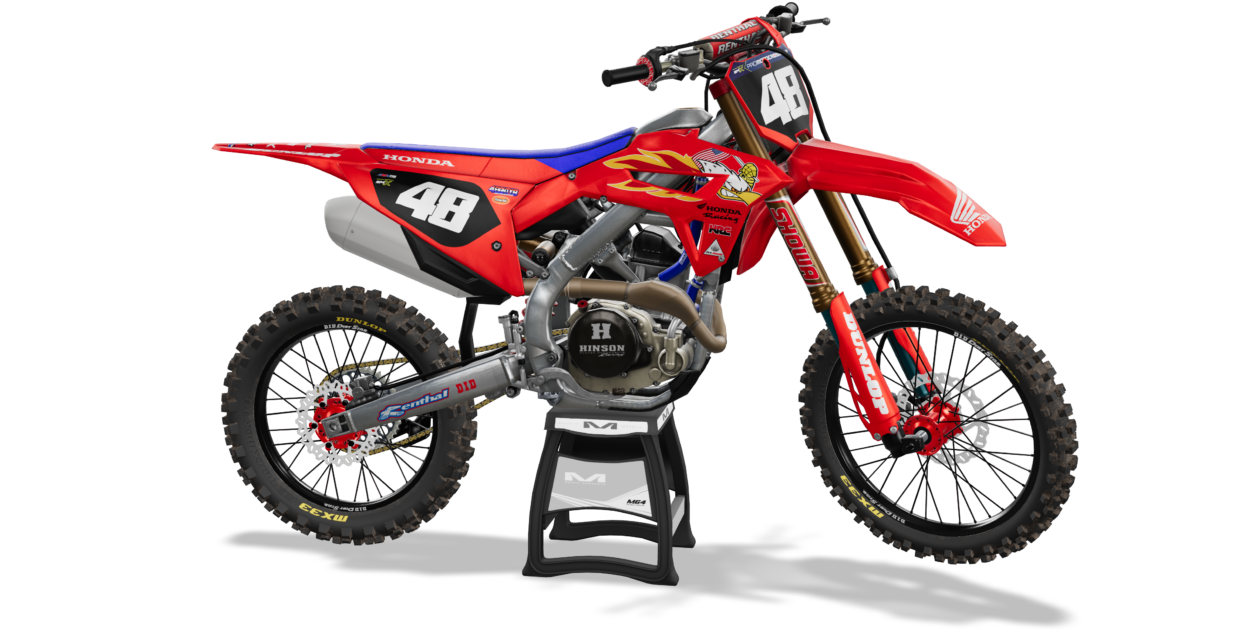 2024 RedBud HRC Honda Replica GFX – MXB-Mods.com