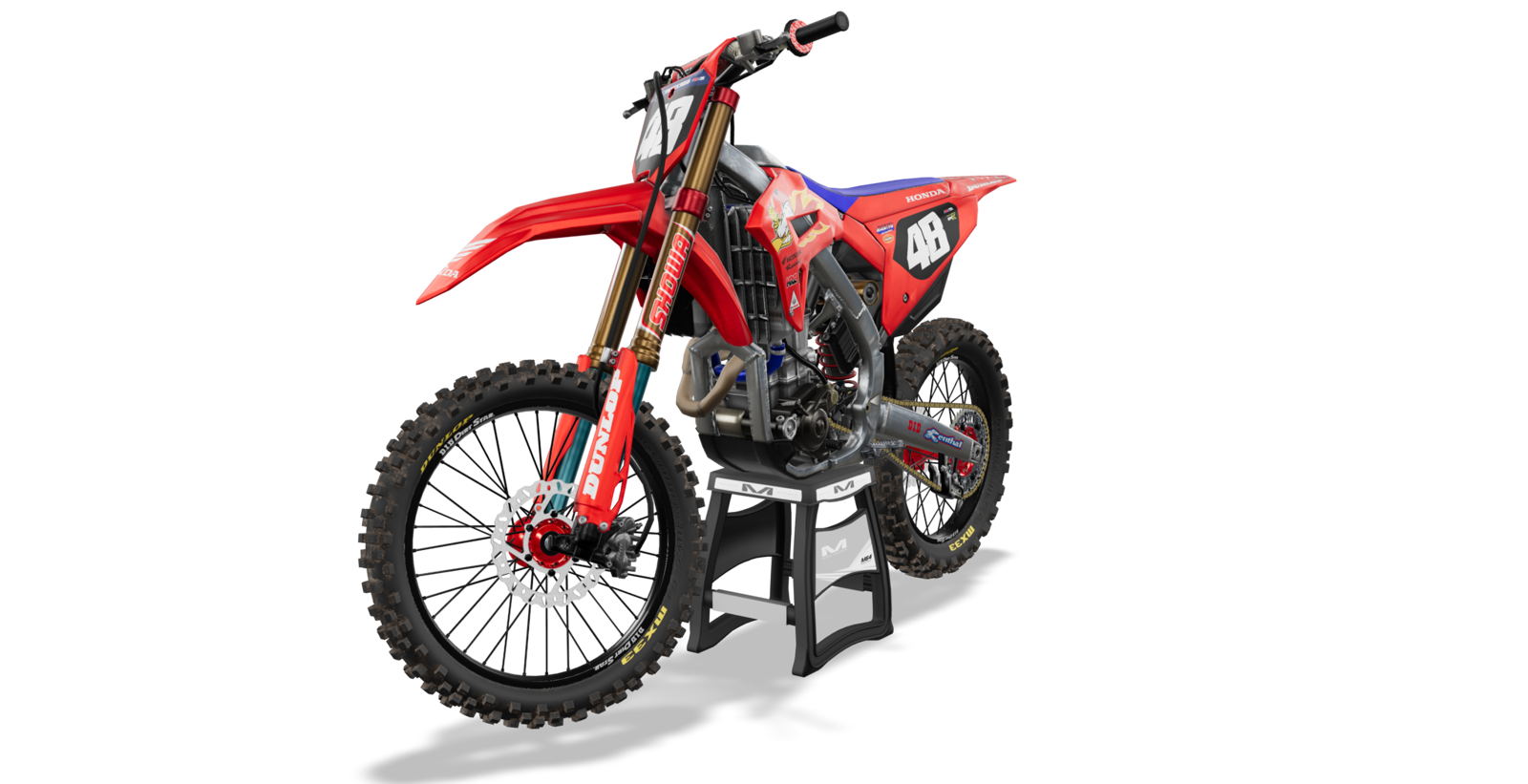 2024 RedBud HRC Honda Replica GFX – MXB-Mods.com