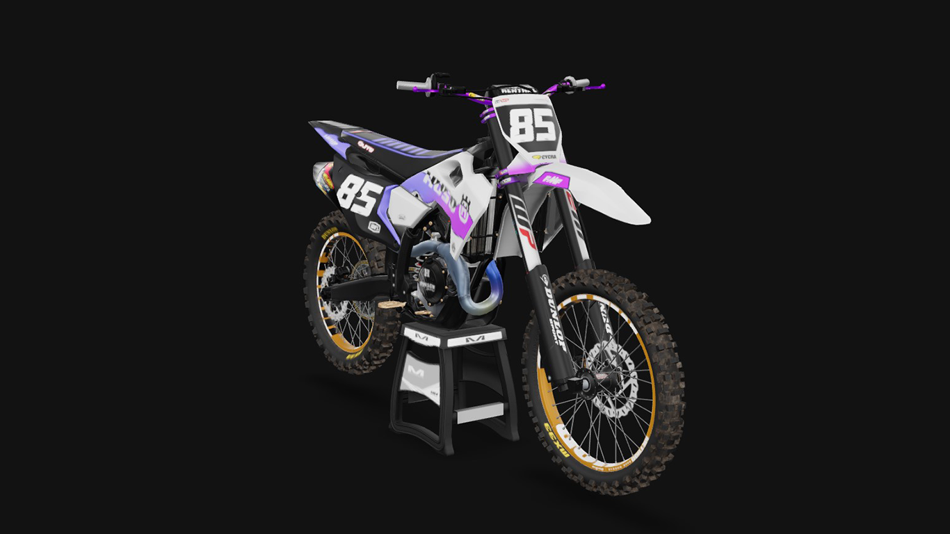 Bluing HUSQ – MXB-Mods.com