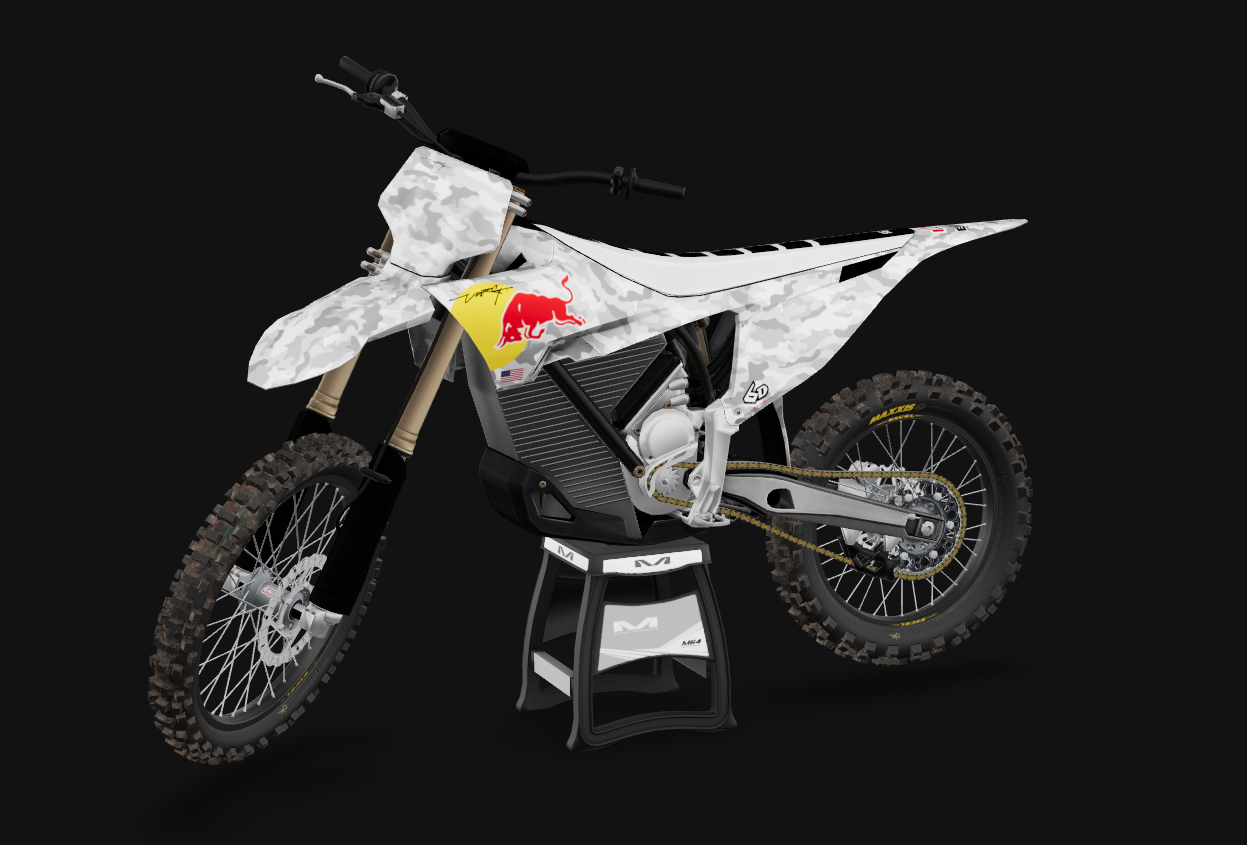 ske designs x White redbull camo stark varg – MXB-Mods.com