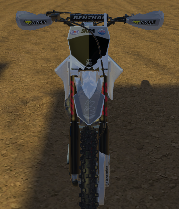 Custom Grey E10 Factory YZ 250 – MXB-Mods.com