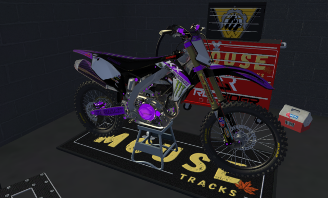 Black & Purple OEM Kawi – MXB-Mods.com