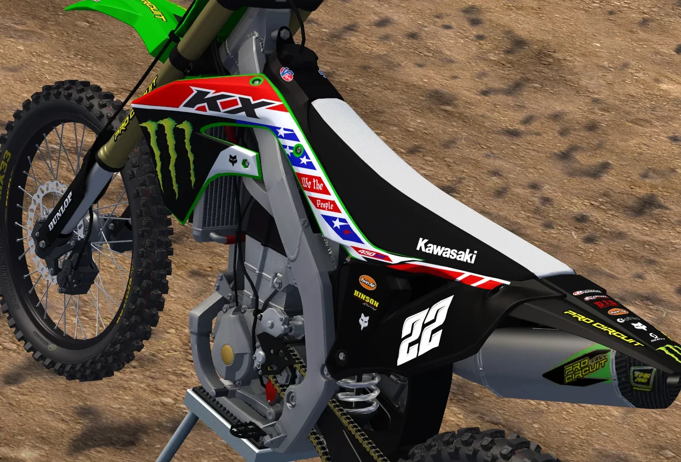REDBUD Pro Circuit KX 250/450 – MXB-Mods.com