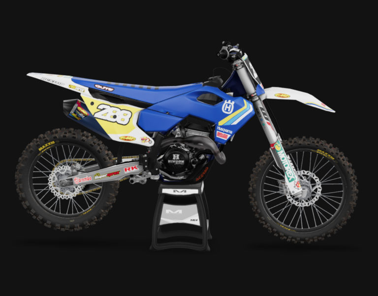 sweden husky white and black FC250 – MXB-Mods.com