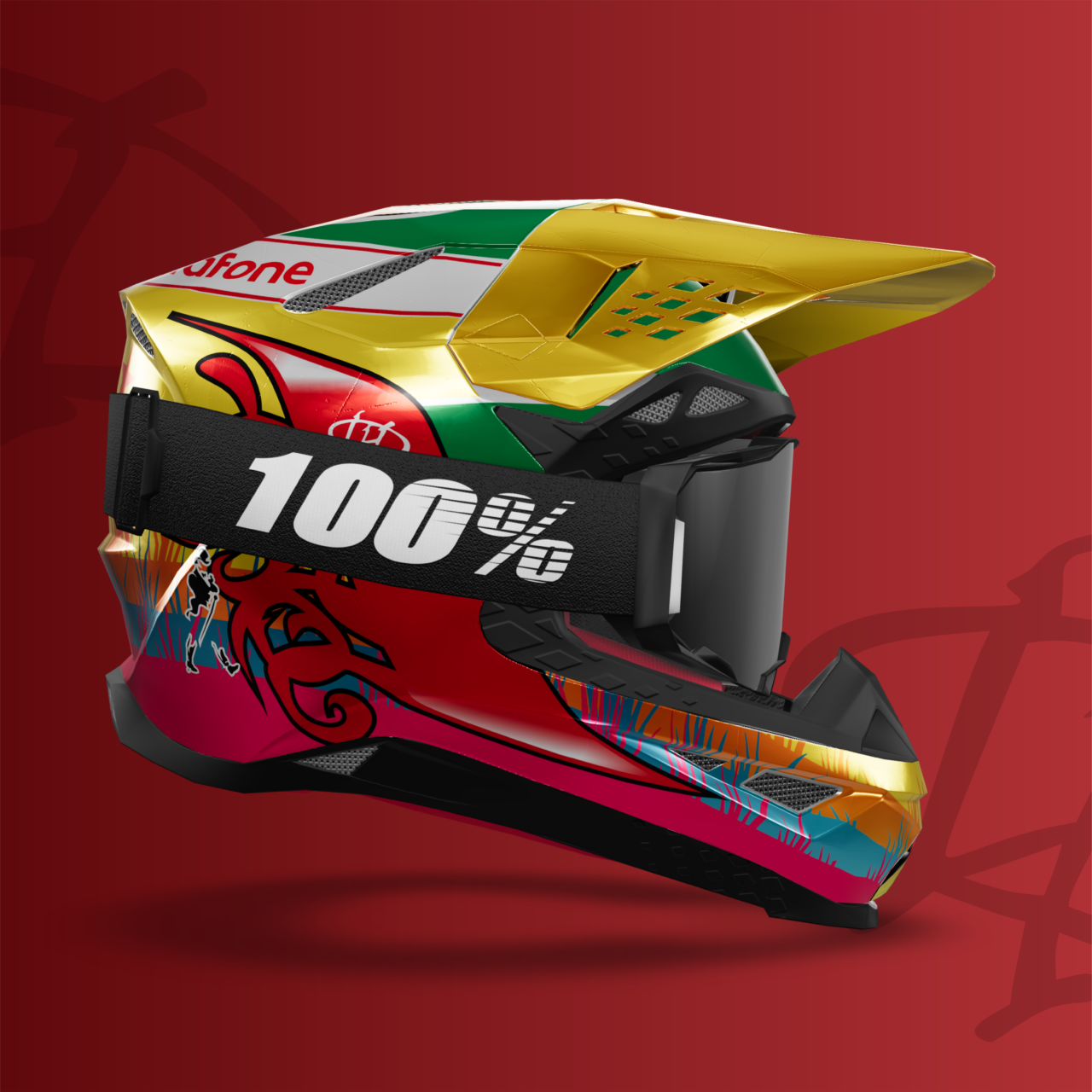 Lewis Hamilton Helmet Replica - SM10 – MXB-Mods.com