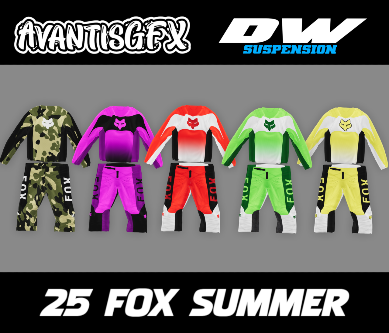 25 FOX SUMMER – MXB-Mods.com